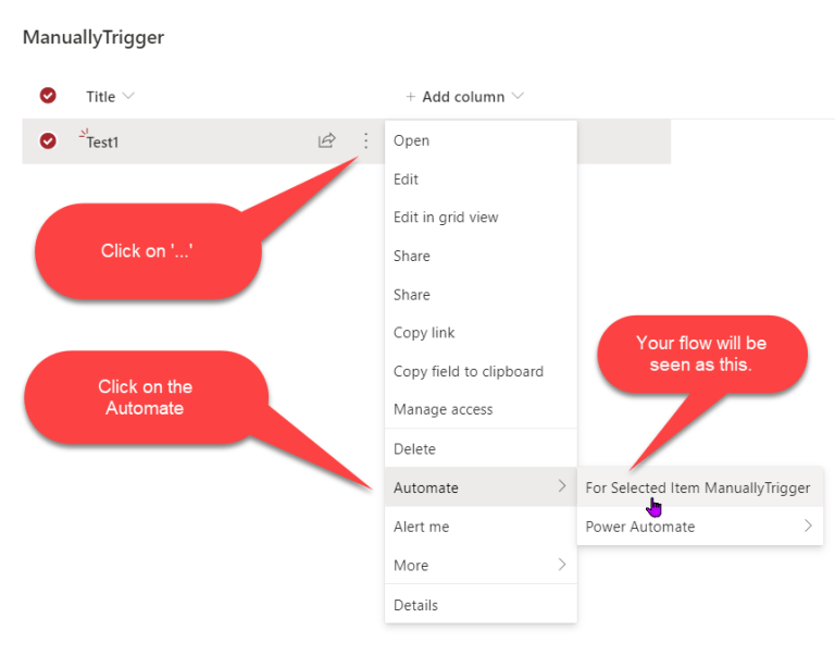 How to create Power Automate flow which can be manually triggered ...